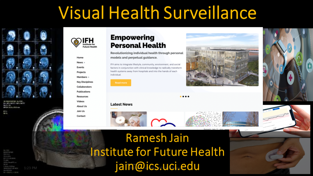 UCI Institute for Future Health | Visual Health Surveillance